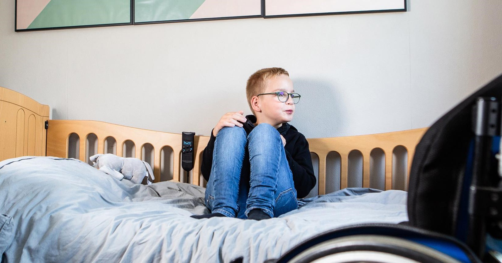 Luuk verzint van alles om mee te kunnen spelen | Uniek Sporten