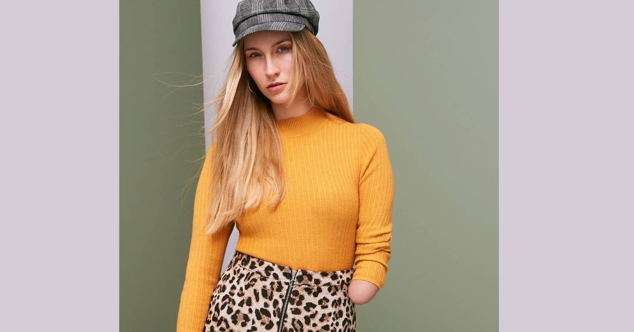 Primark gebruikt een foto van een model zonder onderarm