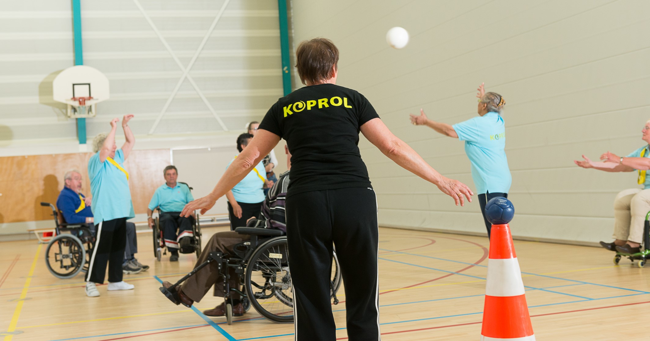 Stichting Koprol start met Sport & Spel en Rolstoeldans in...