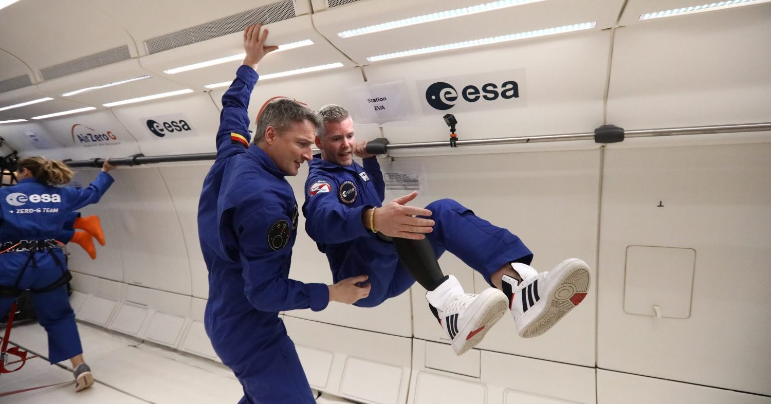 John mag als eerste astronaut met beperking de ruimte in